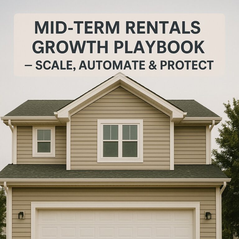 Mid-Term Rentals Growth Playbook — Scale, Automate & Protect ...