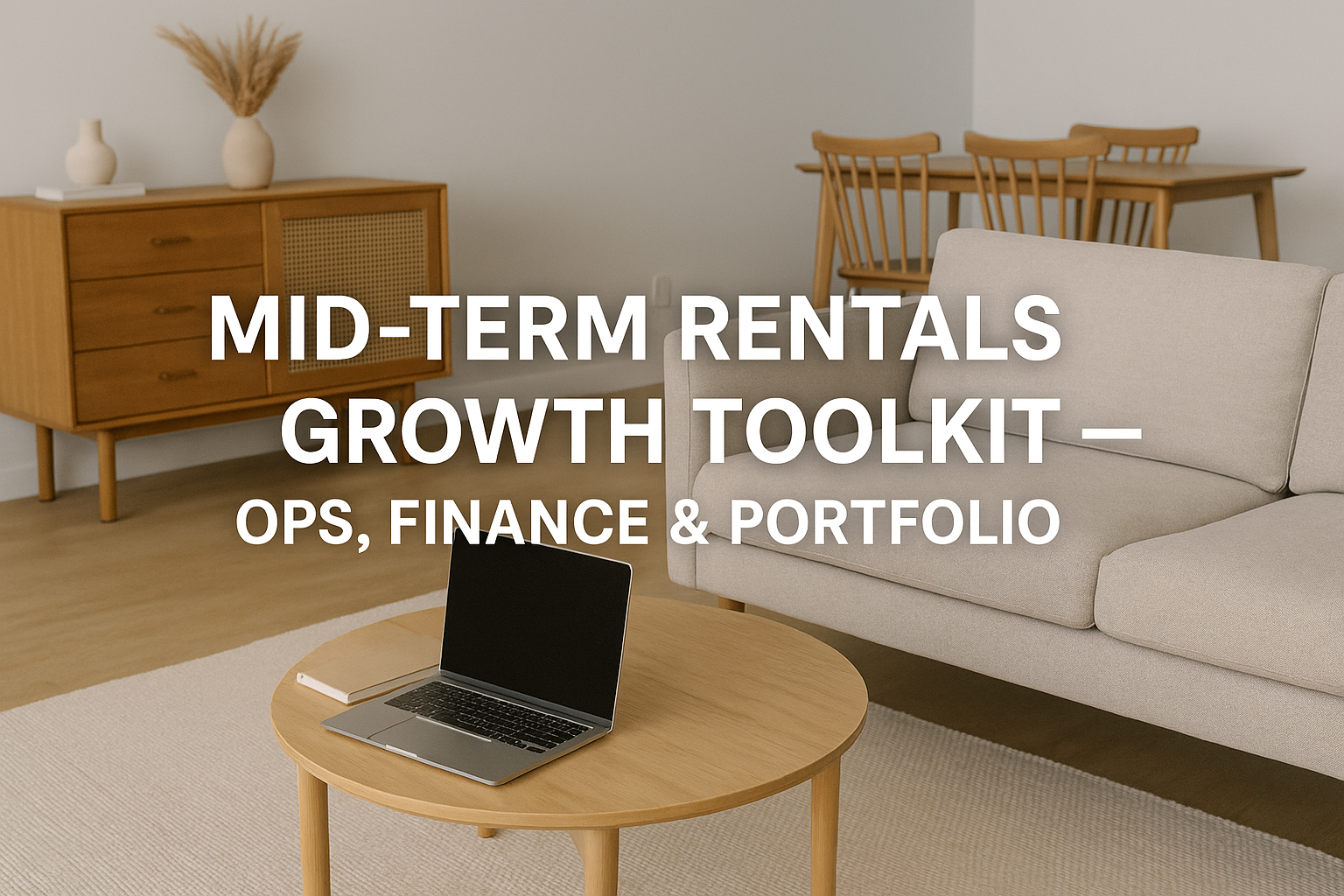 Mid-Term Rentals Growth Toolkit — Ops, Finance & Portfolio - MiniStays Blog